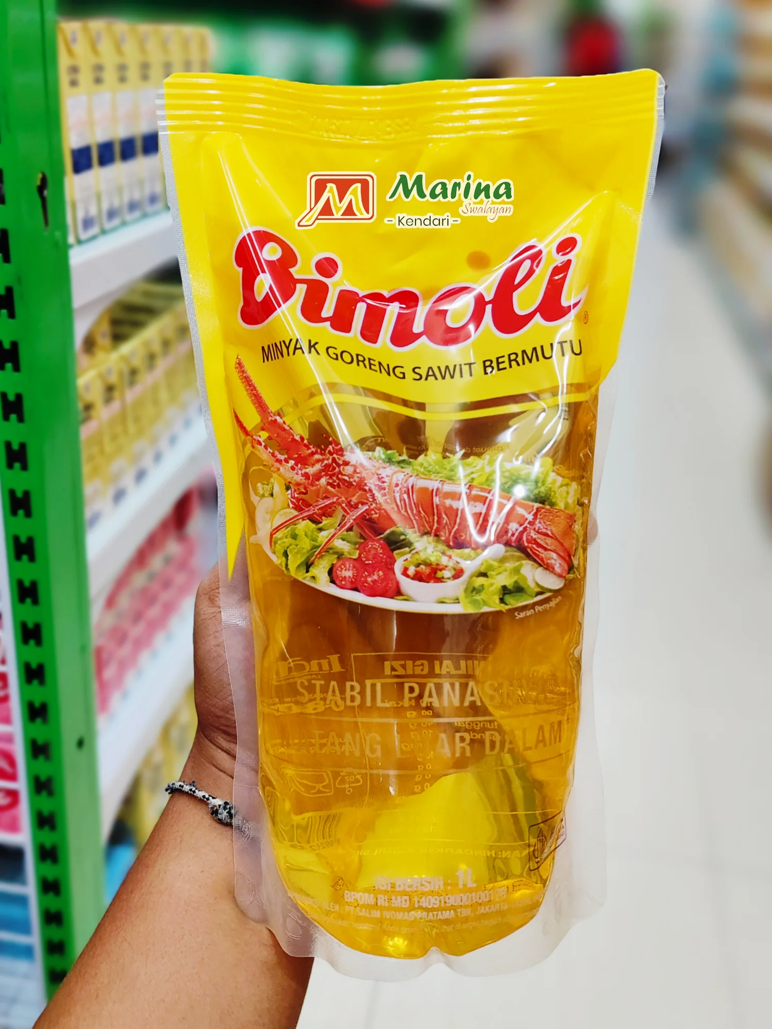 Bimoli Klasik Refill 1 Ltr - Marina Swalayan