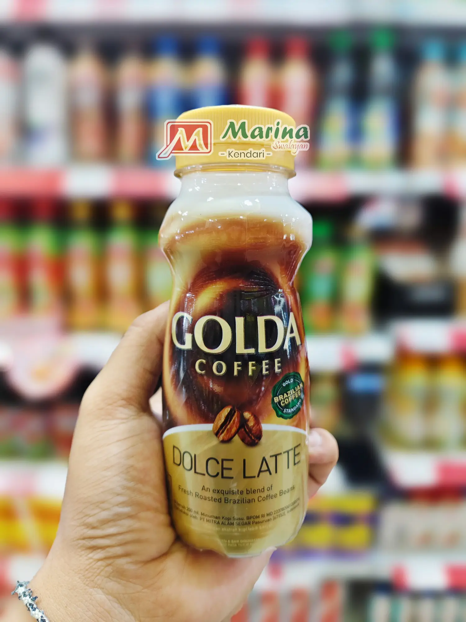 Golda Dolce Latte 200 Ml - Marina Swalayan