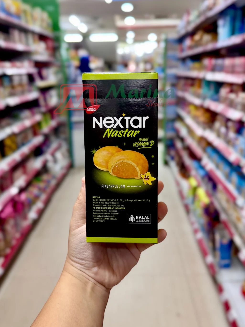 Nextar Nastar Pineapple 96gr - Marina Swalayan