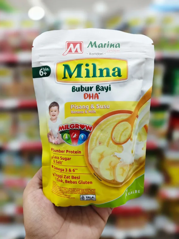 Milna Bubur 6+ Pisang Susu - Marina Swalayan