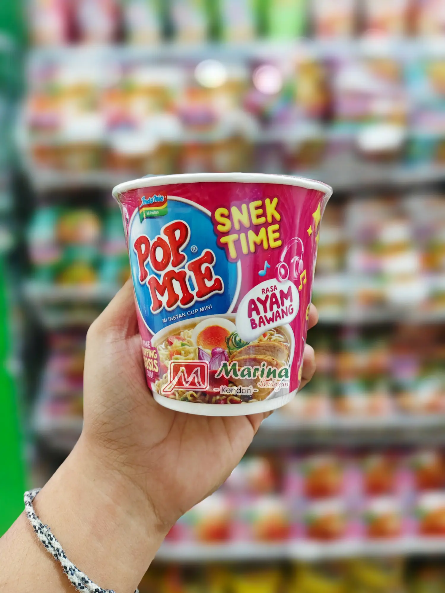Pop Mie Ayam Bawang Mini - Marina Swalayan