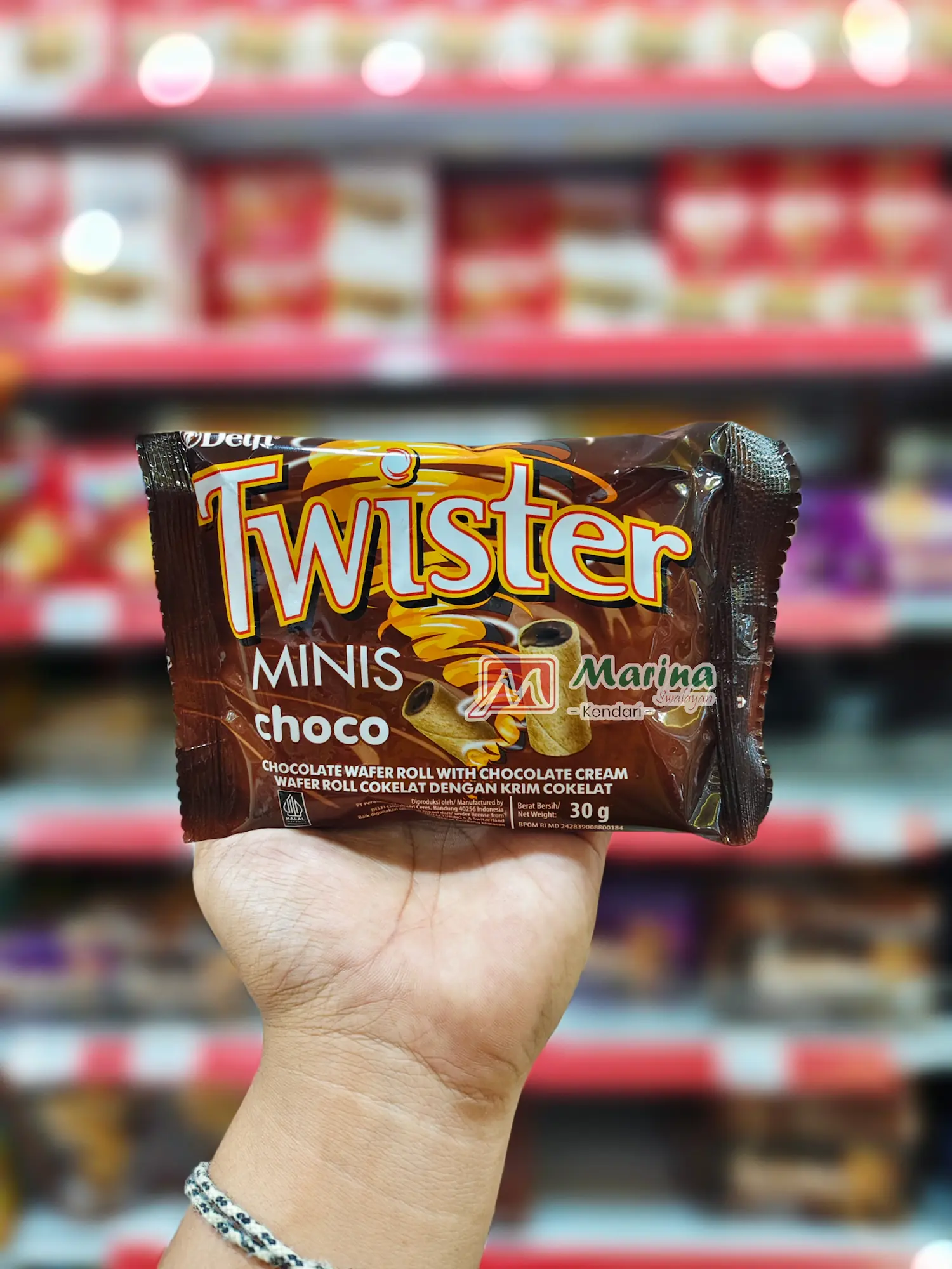 Twister Choco Hp 30gr - Marina Swalayan