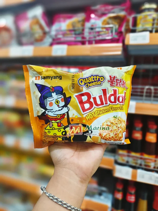 Samyang Buldak Quattro Cheese 145gr - Marina Swalayan