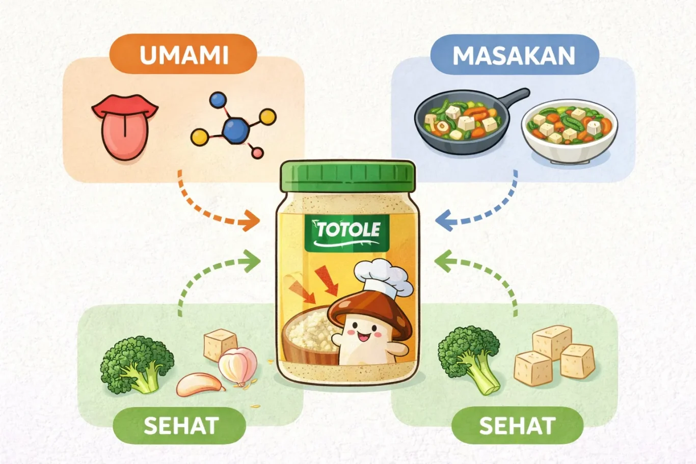 Totole Adalah Penyedap Rasa Umami: Fakta Lengkap, Fungsi, dan ...